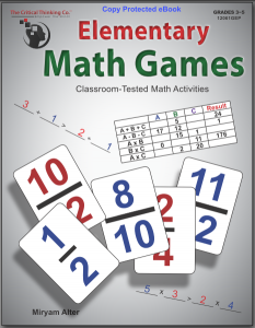 Elementary Math Games ~ Review | Faithful Homestead